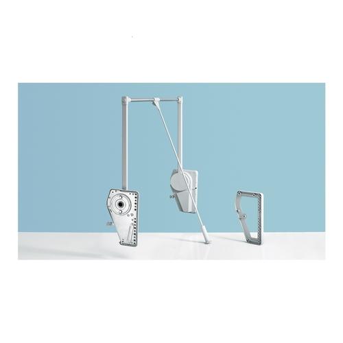 Nüßing - Hettich Kleiderlift-Distanzstück, aluminiumoptik Duo Lift 18 ...