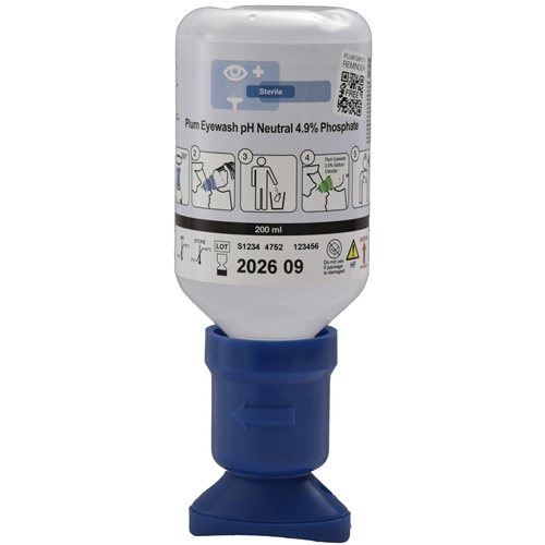 Nüßing - Plum 4752 Augenspülflasche 200ml pH Neutral mit steriler ...