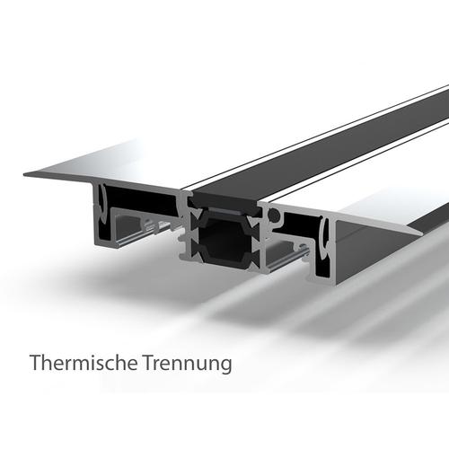 Nüßing - Athmer HT-Türschwelle, L 1400mm Comfort-Plan 88, silberfarbig ...
