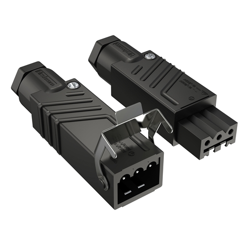 Nüßing - Hirschmann-Stecker/ Kupplung STAK 3+ Stecker STAS 3 Nr. 10050625