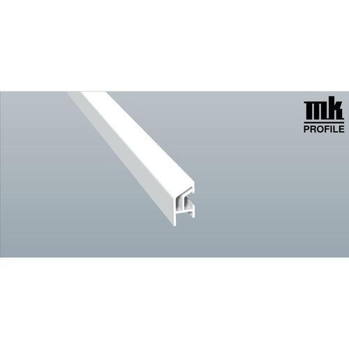 Nüßing - Wetterschenkel weiß, 30x15mm klipsbar (a 6,00 Meter) Nr. 946