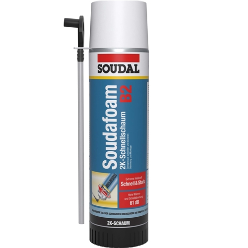 Nüßing - Soudal Soudafoam 2K B2 (Profi-Adapterschaum) Dose a 400ml ... Nüßing - Soudal Soudafoam 2K B2 (Profi-Adapterschaum) Dose a 400ml ...