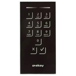 Nüßing - Ekey Dekorelement in Glas anthrazit für keypad IN 2.0 inkl ...