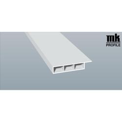 Nüßing - Kammerprofil 284 K 7002, 80x15mm (a 6,00 Meter) foliert, mit ...